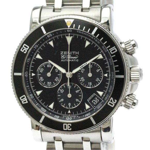 Zenith | Accessories | Polished Zenith Rainbow El Primero Steel ...